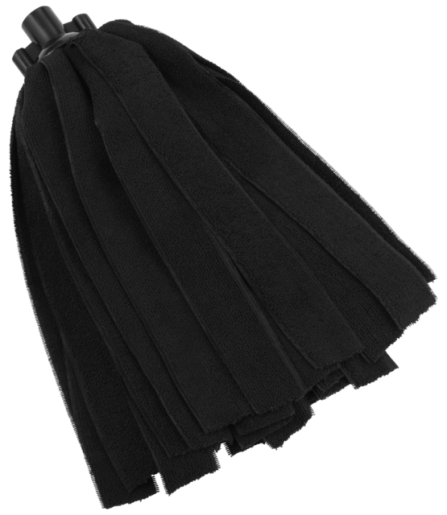 Microfibre socket mop, 200g, Black 37009 | Vikan