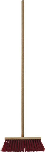 Gadekost m/påsat skaft FSC® Mix Credit PBN-COC-059222, 400 mm, Stiv ...