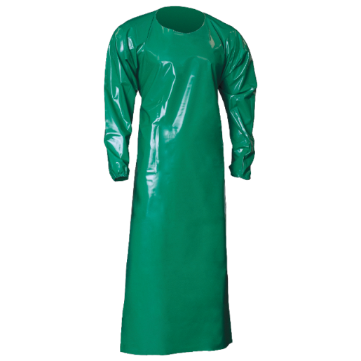 6 Mil Gown, Extra Large, 50" Length, Green 86042 | Vikan